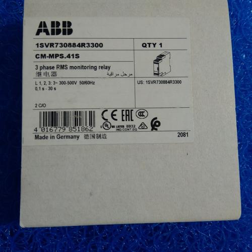 Jual ABB 3 PHASE RMS MONITORING RELAY 1SVR730884R3300 ; CM,-MPS-41S ...