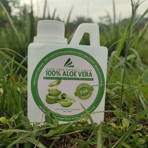 Jual Ekstrak Cair Aloe Vera / Lidah Buaya 100% Lidah Buaya Organik 500ml - Kab. Sleman - Organic ...