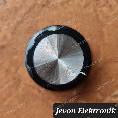 Jual Knop Potensio Rotari Diameter 4,5 cm MF-A05 Warna Hitam Kenop ...