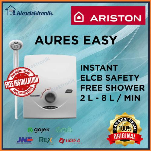 Promo Ariston Aures Easy SB24E instant Free Shower - 900w - 2400w - NO ...