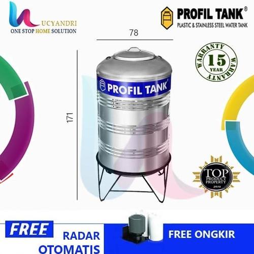 Jual Tangki Air Stainless Profil Tank PS 700 Tandon Toren Air Orinal ...