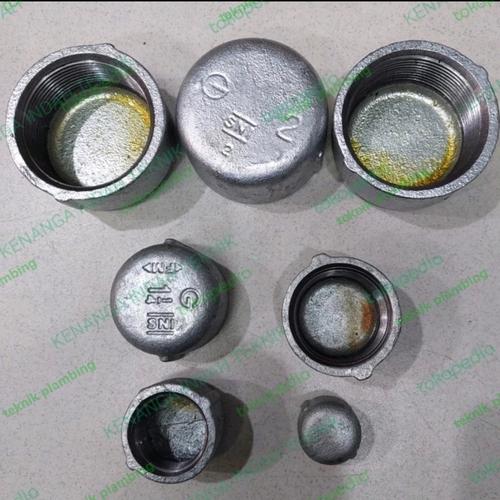 Jual Dop / End Cap Galvanis Drat Dalam - 1/2" inch - Jakarta Pusat ...