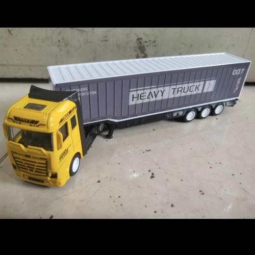 Jual diecast mobil kontainer truk trailer container truck Shimura die ...