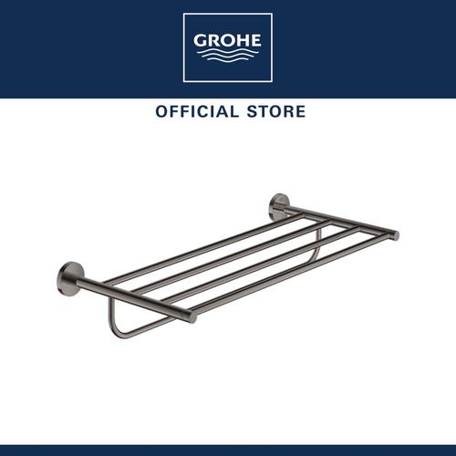 Promo GROHE Essentials Multi Bath Towel Rack - Hard Graphite - Kab ...