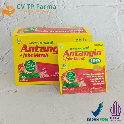 Jual ANTANGIN JRG STRIP 4 TABLET | TABLET OBAT MASUK ANGIN DAN PEGAL ...