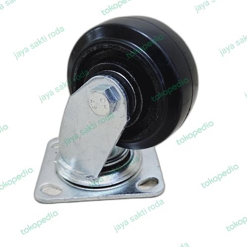 Jual Roda karet 4 inch heavy duty ball bearing putar taiwan - Jakarta ...