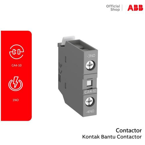 Jual Auxiliary Contact Block ABB CA4-10 1SBN010110R1010 1NO Contactor AF - Kota Cilegon - Gema ...