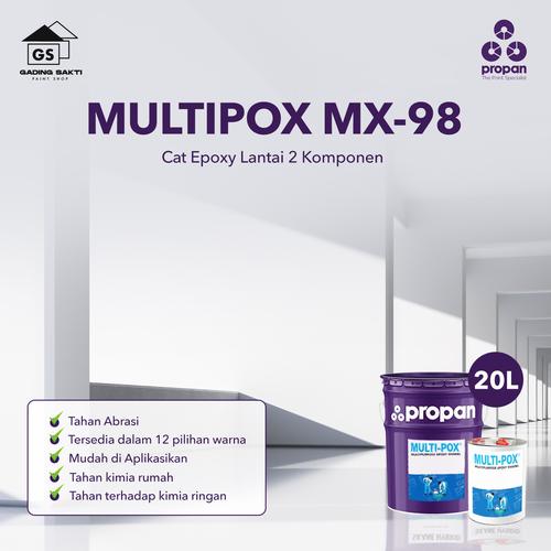 Jual Propan Multipox MX-98 (Semua Warna) / Cat Epoxy Lantai Pail 20L ...