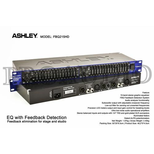 Jual EQUALIZER ASHLEY WITH ANTI FEEDBACK FBQ215HD / FBQ 215HD 2U ...