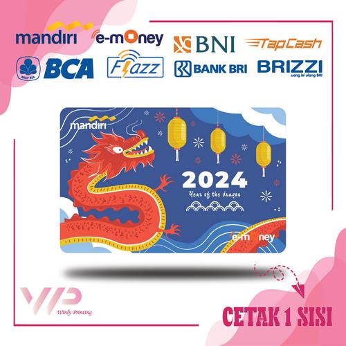 Jual E-MONEY ETOLL 2024 CHINESE NEW YEAR 2 MANDIRI BCA BNI BRI - 1 SISI - BRI BRIZZI - Jakarta ...