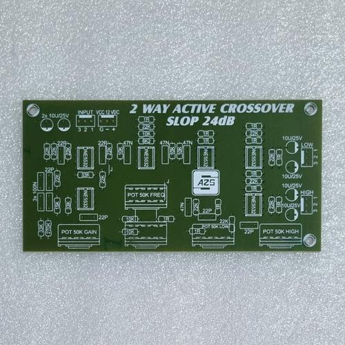 Jual PCB Active Crossover 2 Way Slop 24dB Crossover Aktif - Kab. Jember ...