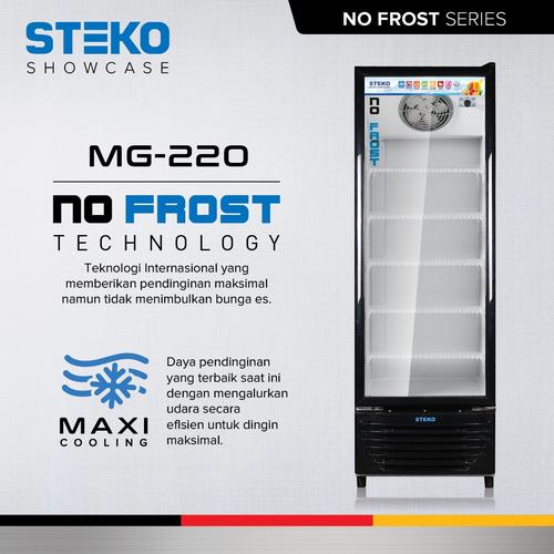 Promo STEKO Showcase MG 220 MG220 220 Liter Chiller JABODETABEK Cicil 0 ...