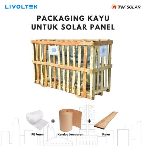 Jual PACKAGING KAYU UNTUK SOLAR PANEL - UNTUK MAX 4pcs SOLAR PANEL ...