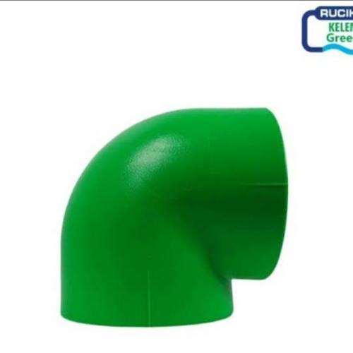Jual elbow knee keni PPR berbagai ukuran rucika Kelen green - 2 1/2" inch - Jakarta Pusat ...