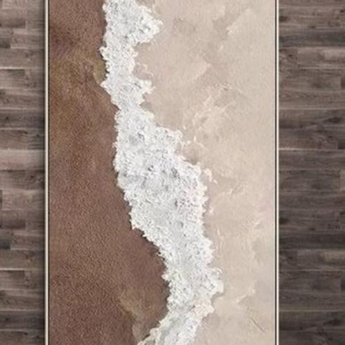 Jual Lukisan sea texture elegan dekorasi dinding minimalis panel - Kab ...