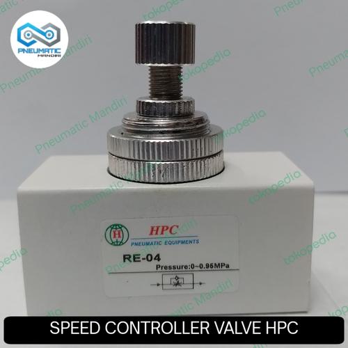 Jual RE-04 Speed Controller Valve 1/2 HPC - Jakarta Barat - Pneumatic ...