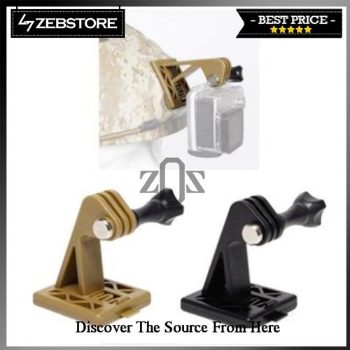 Jual Mount Holder Bracket Adapter Camera Gopro Helm Helmet - Tan - Kota ...