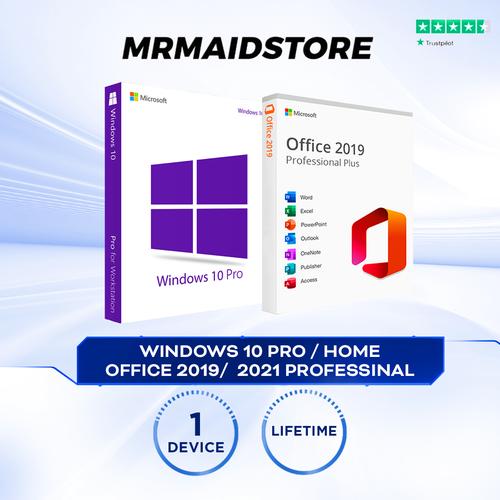 Promo Microsoft Windows 10 Pro | 10 Home | Office 2019 | Retail ...