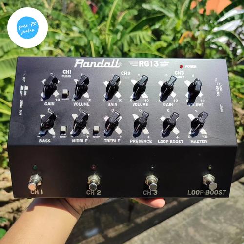 Jual Randall RG13 ampli + cabinet preamp pedal efek gitar - Kota ...