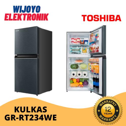 Jual Kulkas 2 Pintu Toshiba GR-RT234WE-PMF 180L Inverter Reff 2 Door - Jakarta Barat - WIJOYO ...