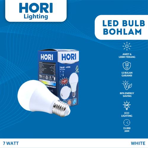 Promo HORI Lampu LED Bulb Bohlam 7 Watt - Putih - Kota Tangerang - Hori Lighting Official Store ...