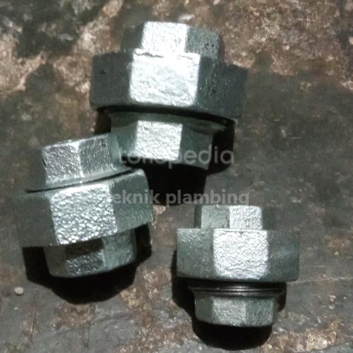 Jual Water Mur drat dalam Galvanis besi - 1/2" inch - Jakarta Pusat ...