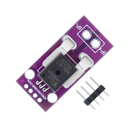 Jual ACS758 100A LCB-100B-PFF-T Hall Current Sensor Arus Module - Kota ...