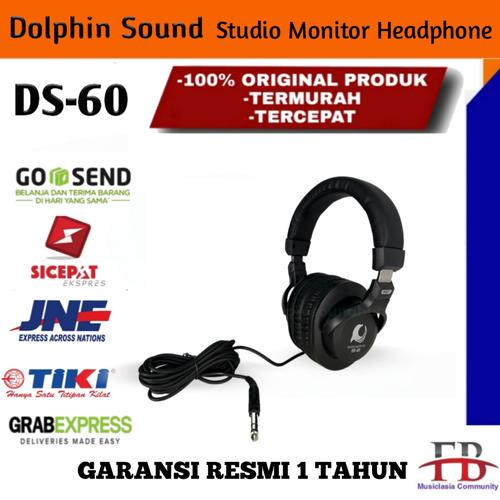 Jual Dolphin Sound DS60 Headphone Studio Monitor - ISK DS 60 ORIGINAL ...