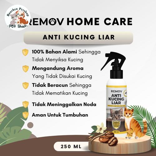 Promo Remov Spray Anti Kucing Liar 250ml Obat Semprot Pengusir Kucing ...