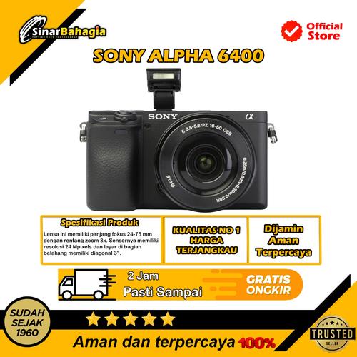 Jual SONY ILCE 6400 / A6400 / ALPHA 6400 BODY - kit - Kota Surabaya ...
