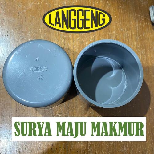 Jual DOP 2" INCH LANGGENG D DV INCHI DIM TUTUP PIPA PARALON PVC IN ...