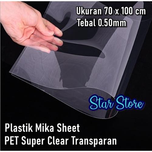Jual Plastik Mika Kaku PVC Super Clear Face Shield APD Bening Tebal 0,30mm - Jakarta Pusat ...