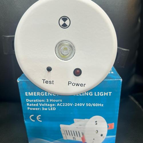 Jual lampu darurat emergency plafon 1w 1watt lampu led ceiling ...