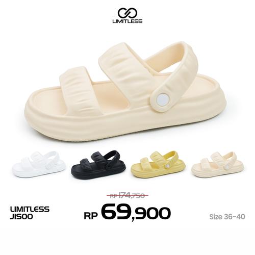 Promo Sendal Cewek Tali Anti Slip Sandal slop Wanita JISOO Sandal ...