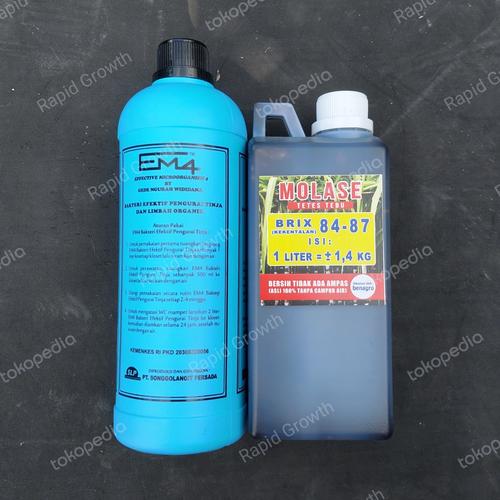 Jual PAKET : EM4 Limbah 1L + Molase 1 L ( 1.400 gr ) - Kota Bekasi ...