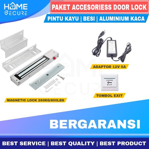Jual Paket Access door Lock Pintu Kayu / Almunium/ Besi | Magnetic Lock ...