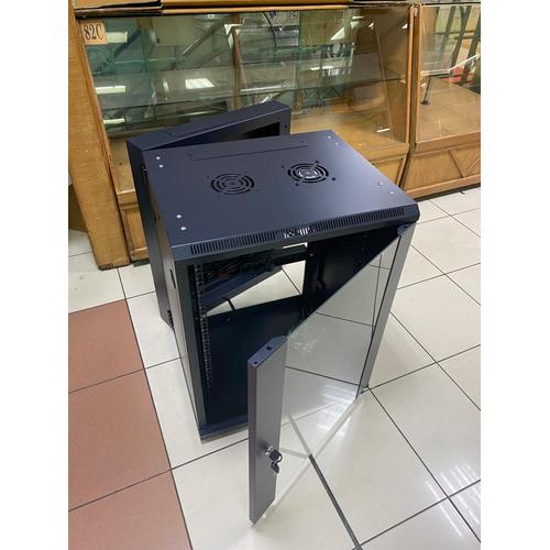 Jual Rack server 12u / Wallmount Rack 12u Depth 600mm Double Door ...
