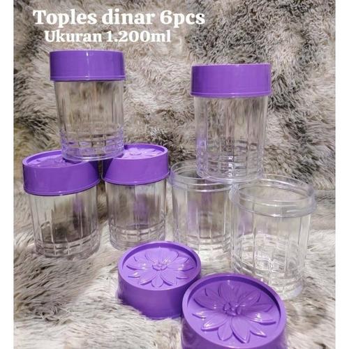 Jual Toples Wadah Mika Acrilik Acrylic / Toples Makanan Kue Tutup Putar ...