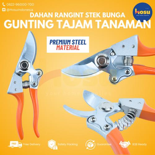 Promo Gunting Dahan Ranting 8 Inch Gunting Tanaman Stek Tajam Pruning ...