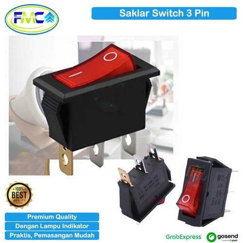 Jual Saklar Switch On Off 2 Pin Saklar Lampu Kipas Lampu Indikator ...