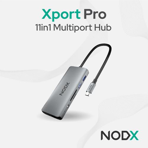 Promo NODX Xport Pro Type C USB Hub 11in1 (USB A, HDMI, VGA, LAN, SD/TF, PD) - Jakarta Utara ...
