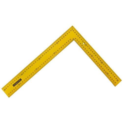 Jual Kenmaster Steel Ruler L Square 30 x 40cm Yellow | Penggaris Siku ...