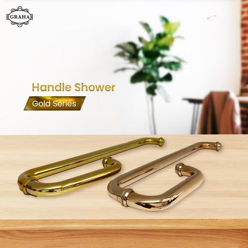 Jual Handle Pintu Kaca Shower 15 x 45 dan 20 x 50 Dekkson Rose Gold ...