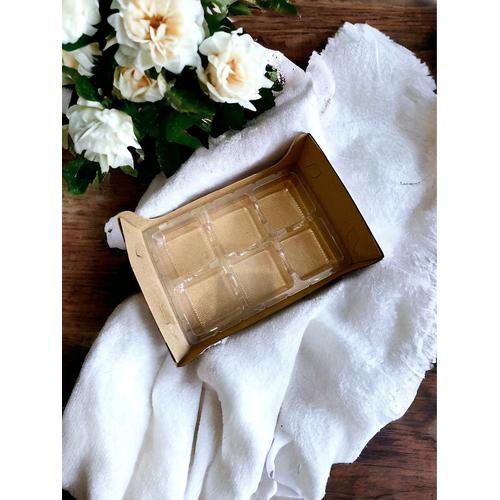 Jual box kotak packaging mika puding pudding pie kecil mini isi 6 ...