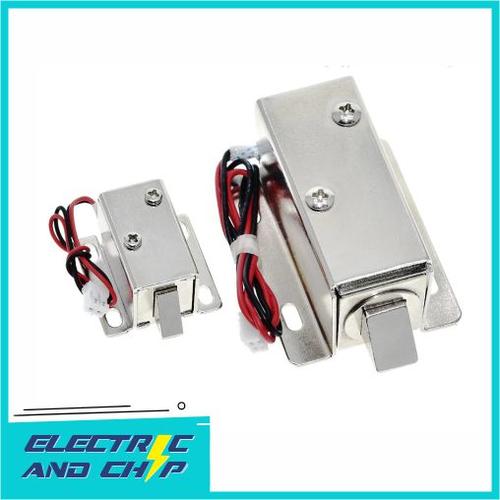 Jual Selenoid Door Lock Electric DC 6V / 12V Electric - 12V 350mA ...