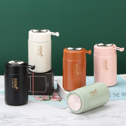 Jual TUMBLER TERMOS MINI VACUUM CUP INSULATED MUG 260 ML HOT & COOL SUS ...