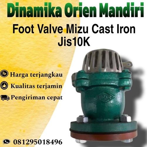 Jual Mizu Foot Valve Cast Iron Flange JIS 10K 21/2" Inch - Jakarta ...