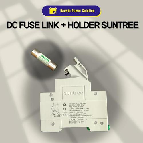 Jual DC FUSE LINK 15A,20A & 32A + HOLDER SUNTREE SRD-30 1000V 30A - 15A ...