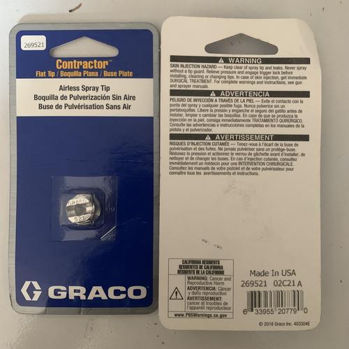 Jual graco contractor flat tip untuk airless spray gun semua nomor ...