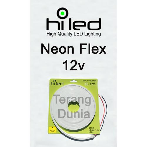 Jual Hiled Neon Flex 12v LED selang Hiled 12v Strip Neon Hiled Lampu ...